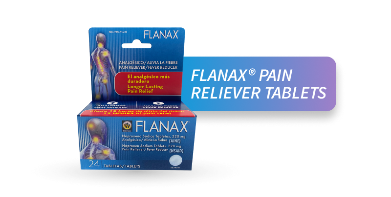 Flanax - Quick and longlasting pain relief products