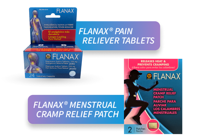 Flanax - Quick and longlasting pain relief products